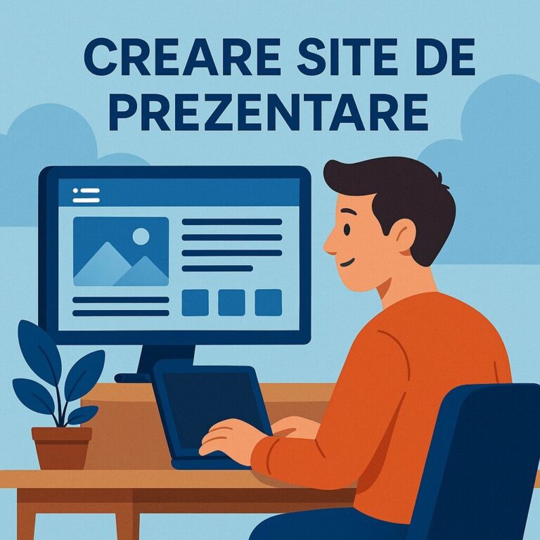 Creare site de prezentare – tot ce trebuie să știi în 2025